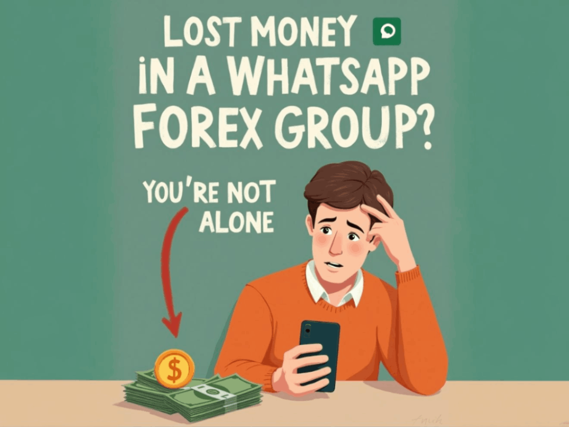 Lost Money in a WhatsApp Forex Group? You're Not Alone