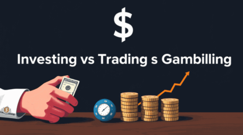 Investing vs Trading vs Gambling: The Brutal Truth About Risk, Reward ...
